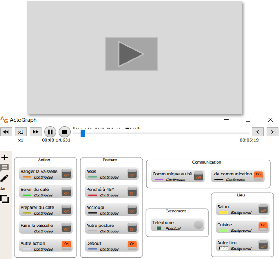 ActoGraph - Tutoriel